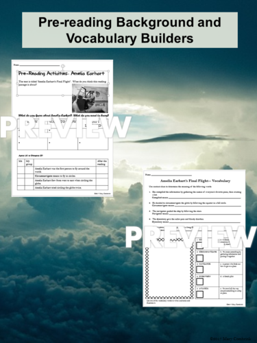 Amelia Earhart's Final Flight: Informational Texts and No-Prep ...