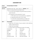 Housing Design for Climate - Customizable Assessment Task | Teaching ...