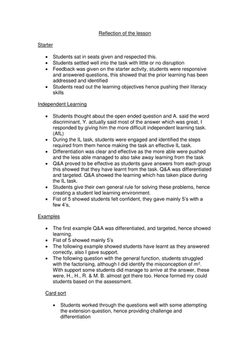 Outstanding Core 1 Lesson Circles | Teaching Resources