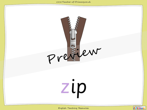 The Letters ‘x’, ‘y’ and ‘z’ - EYFS | Teaching Resources