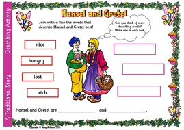 Hansel and Gretel – Worksheets by mariedp - Teaching Resources - Tes
