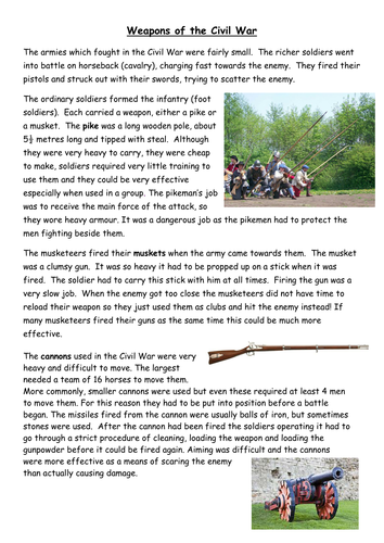 Soldiers of the Civil War | Teaching Resources