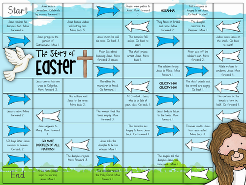 EASTER Board Game | Teaching Resources