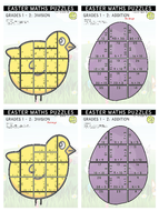 Easter Maths Puzzles: Grades 1 and 2 | Teaching Resources