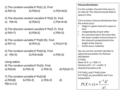 Mathematics Statistics 1 Lessons | Teaching Resources
