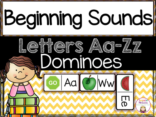 Alphabet Dominoes | Teaching Resources