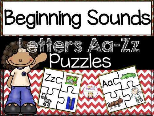 Alphabet Puzzles A-Z | Teaching Resources