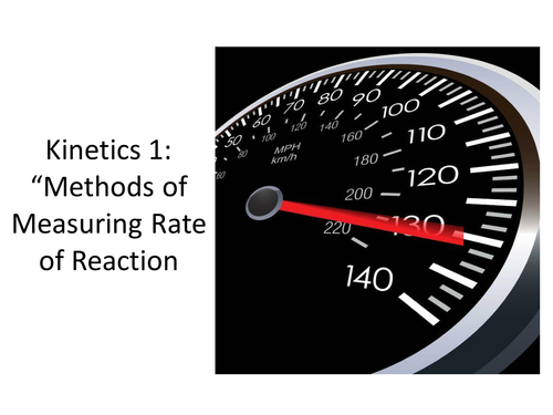 Measuring Rates Of Reaction Teaching Resources