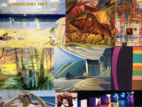 Canada Art ~ Art History ~ 197 Slides ~ Canadian Art ~ English ~ French ...