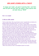 KS2 WRITING - VERY SHORT STORIES WITH A TWIST | Teaching Resources