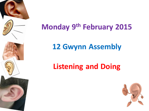 Assembly - Listening & Doing | Teaching Resources