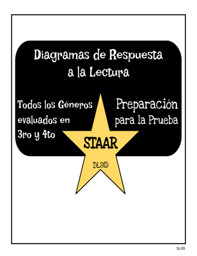 Diagramas de Respuesta a la Lectura / STAAR Reading 3rd and 4th/ TEST ...