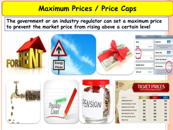 Government intervention - Max price | Teaching Resources