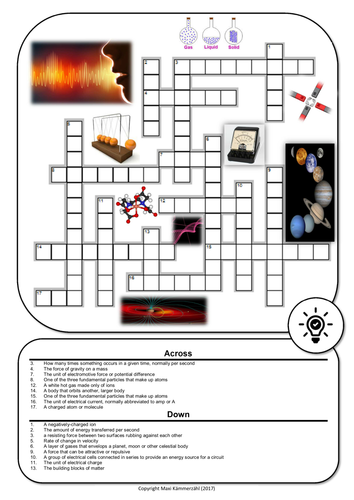 Physics GCSE Key-Word Revision Sessions [Crosswords & Games] (Exam ...