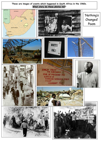 Nothing's Changed by Tatamkhulu Afrika | Teaching Resources