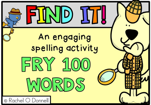 Tiny Word Hunt FRY 100 Words | Teaching Resources