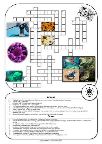 Biology GCSE Key-Word Revision Sessions [Crosswords & Games] (Exam ...