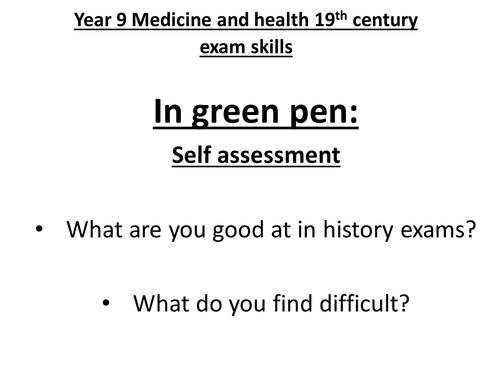 Part 3 AQA Health & The People / Medicine Through Time: Industrial ...