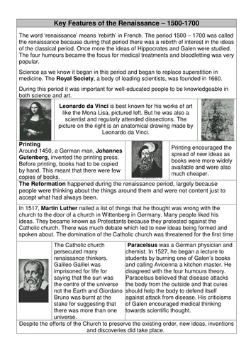 Part 3 AQA Health & The People / Medicine Through Time: Industrial ...