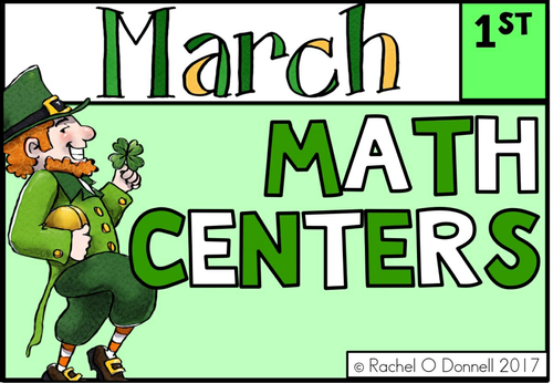 March Math Centres Grade One | Teaching Resources