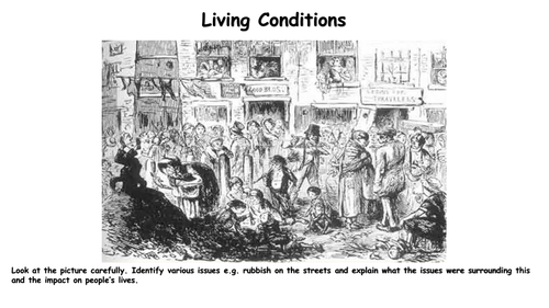 Industrial Revolution - Living Conditions | Teaching Resources