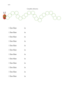 The Very Hungry Caterpillar subtraction - one less (reception ...