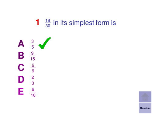 Multiple Choice Starters | Teaching Resources Multiple Choice Starters | Teaching Resources