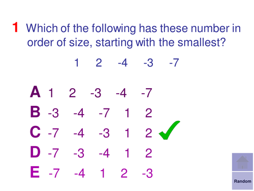 Multiple Choice Starters | Teaching Resources Multiple Choice Starters | Teaching Resources