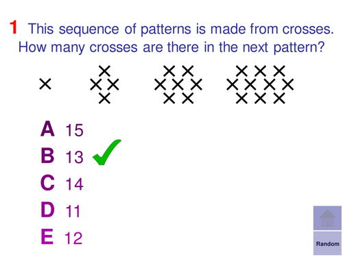 Multiple Choice Starters | Teaching Resources