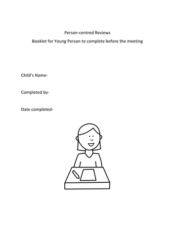 Person Centred review preparation booklet family and young person ...