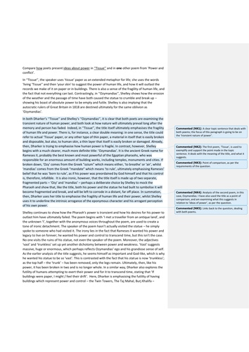 AQA GCSE Poetry (Power and Conflict) - 'Tissue' by Imtiaz Dharker ...