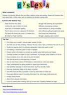 SEN Easy to Use Information Sheets | Teaching Resources