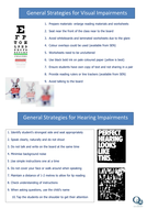 SEN Easy to Use Information Sheets | Teaching Resources