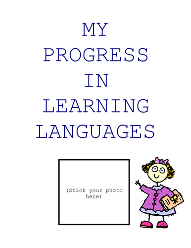 Year 3 MFL French assessment portfolio my progress in learning ...