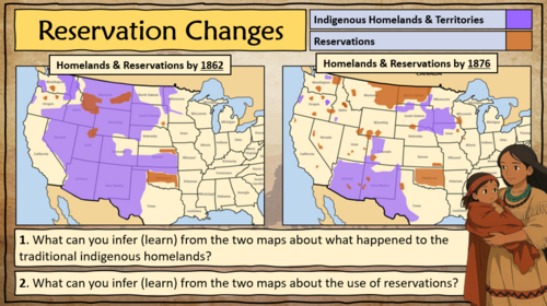 Reservation & Indian Appropriations Act - American West - GCSE History ...