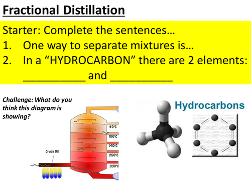 Distillation - four lessons (C2 Edexcel 9-1 Combined Science ...