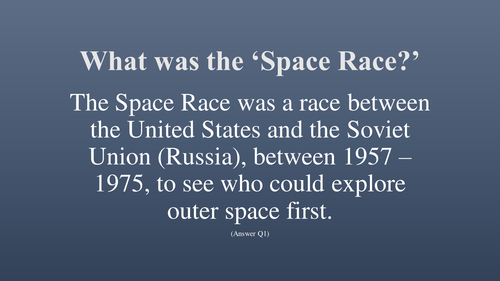 The History of the Space Race (Including the Cold War) | Teaching Resources