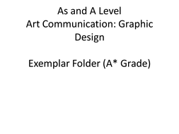 A Level Art & Design: Graphic Communication | Teaching Resources