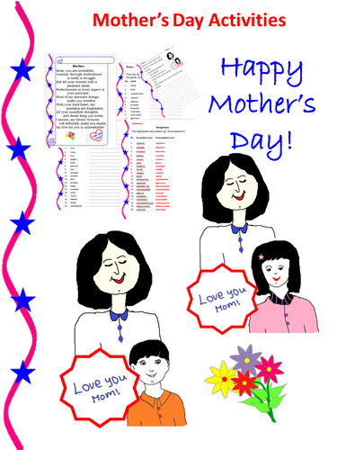Mother's Day Activities | Teaching Resources