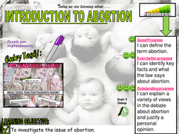 Introduction to abortion | Teaching Resources