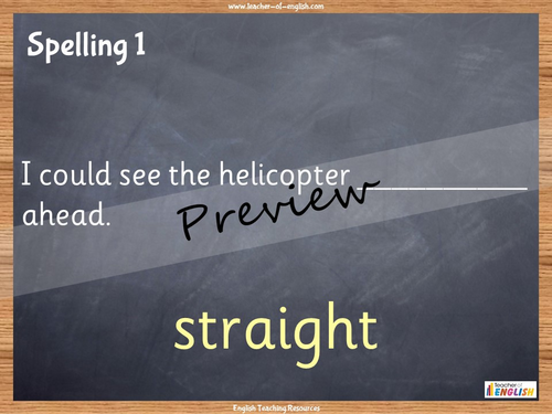 Spellings - Year 3 and 4 | Teaching Resources