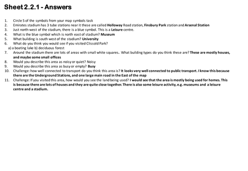 Geography of Sport 2: Place Knowledge | Teaching Resources