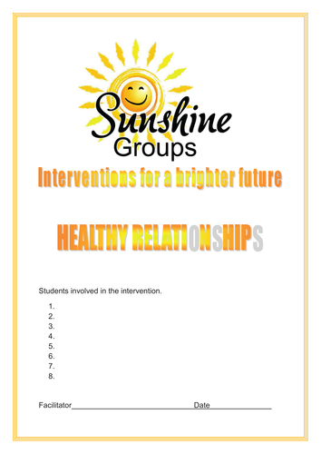 Healthy relationships | Teaching Resources Healthy relationships | Teaching Resources
