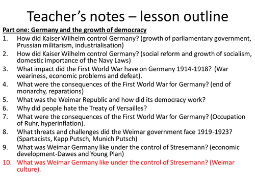 Germany before World War 1 | Teaching Resources
