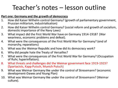 Germany before World War 1 | Teaching Resources