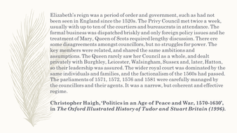 A2 Elizabethan Government | Teaching Resources