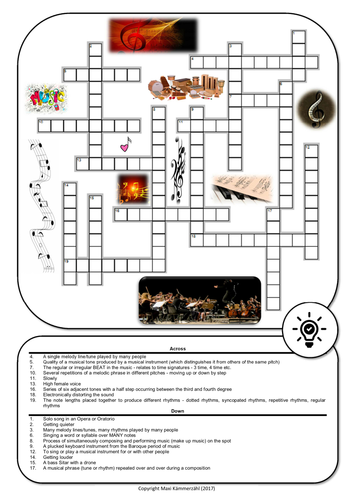 Music GCSE Key-Word Revision Sessions [Crosswords & Games] (Exam ...