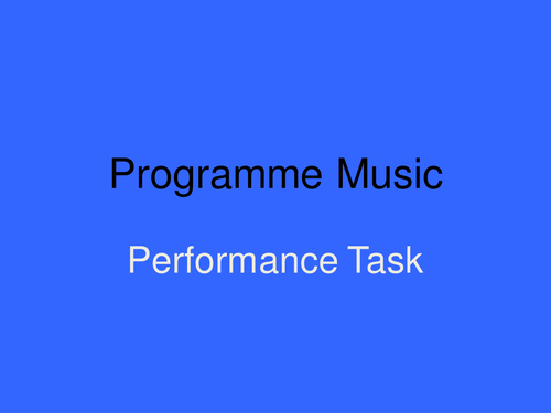 KS3 - Programme Music (yr 7) / full scheme of work - booklets / PP and ...