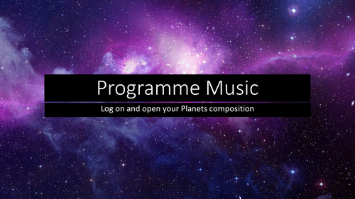KS3 - Programme Music (yr 7) / full scheme of work - booklets / PP and ...