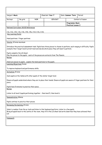 KS3 - Programme Music (yr 7) / full scheme of work - booklets / PP and ...